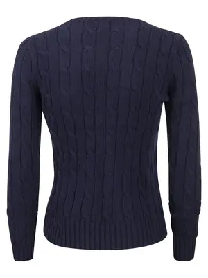 Polo Ralph Lauren Embroidered Crewneck Jumper - No