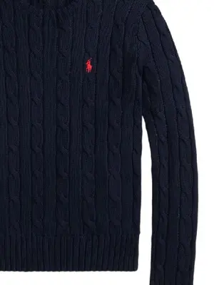 Polo Ralph Lauren Embroidered Crewneck Jumper - No