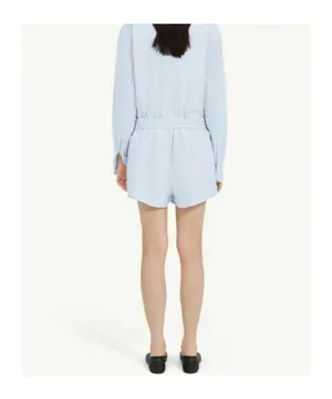 MAISON MARGIELA Poplin Shorts - Light Blue