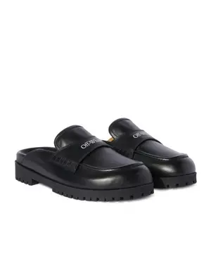 Off-White Chicago Logo Printed Loafers