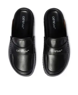 Off-White Chicago Logo Printed Loafers