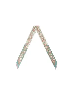 Gucci Printed Silk Neck Bow - Multicolor