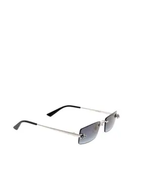 Cartier Frameless Rectangular Sunglasses - Gray