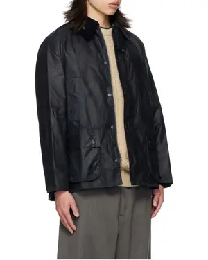Barbour Bedale Long Sleeve Shirt Jacket - Black