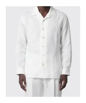 Brunello Cucinelli Crête Detailed Easy Fit Shirt