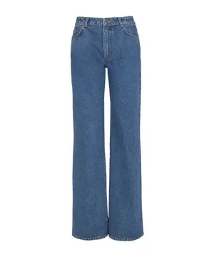 Balmain Straight-leg Denim Jeans - Blue