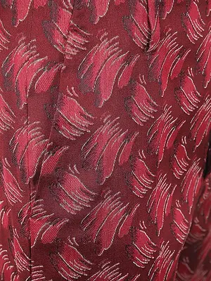 Dries Van Noten Tailored Printed Trousers