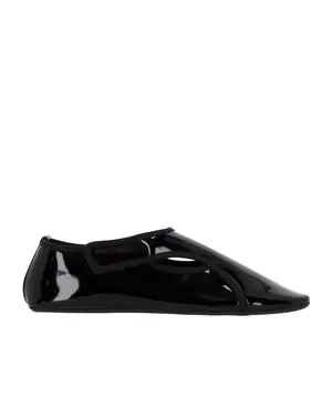 Alaïa Glossed Ballet Flats