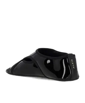 Alaïa Glossed Ballet Flats