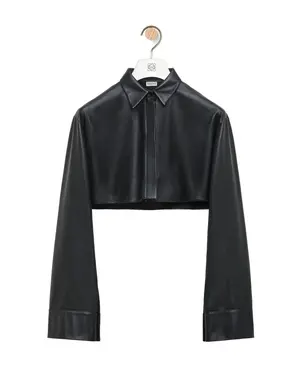 Loewe Cropped Long-sleeved Shirt