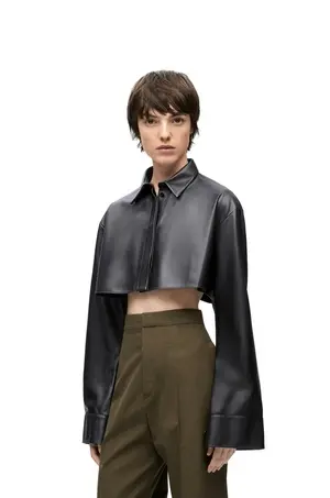 Loewe Cropped Long-sleeved Shirt