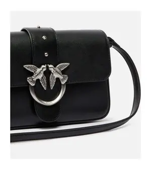 Pinko Love Birds Buckled Mini Shoulder Bag
