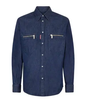 Dsquared2 Wet And Dry Wash Biker Shirt