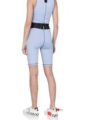 Alexander McQueen Stitch Detail Bike Shorts