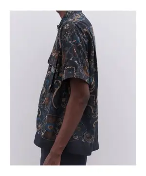 Sacai Paisley-pattern Pocket Shirt