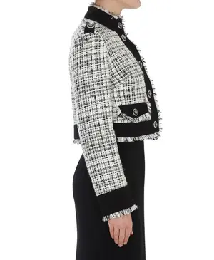 Dolce & Gabbana Cropped Tweed Jacket