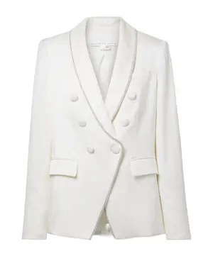 Veronica Beard Long-sleeved Suit Jacket - White