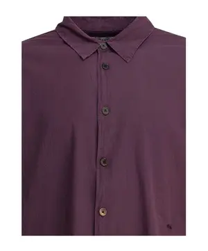 Our Legacy Long-sleeved Curved Hem Shirt