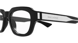 Saint Laurent Square Frame Eyeglasses - Black
