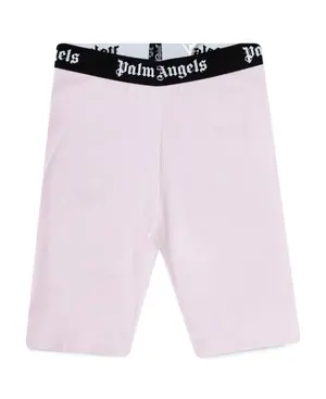 Palm Angels Logo Shorts For Women