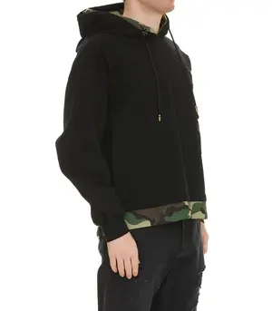 Dolce & Gabbana Camouflage Detailed Hoodie