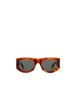Gucci Rectangular Frame Sunglasses - Gray