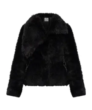 COURREGES Faux Fur Jacket