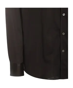 Canali Lightweight-jersey Shirt - Dark Gray