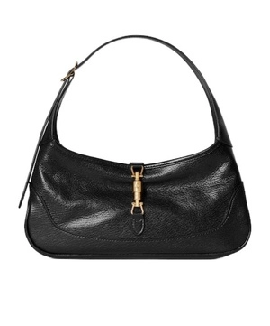 Gucci Jackie Slim Medium Shoulder Bag - Black
