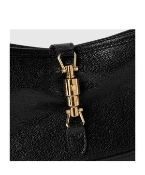 Gucci Jackie Slim Medium Shoulder Bag - Black