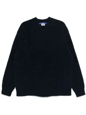 Junya Watanabe Long-sleeved Sweater - Navy