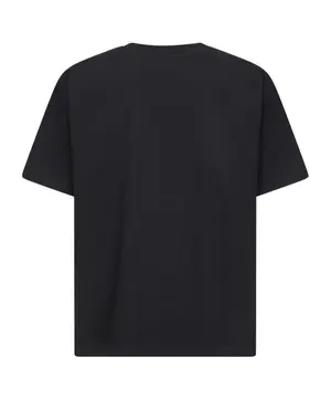Stone Island Logo Patch Crewneck T-shirt - Black