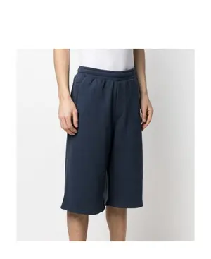 Kenzo Little X Logo Print Oversized Shorts