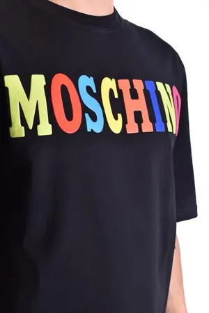 Moschino Logo Printed Short-sleeved T-shirt