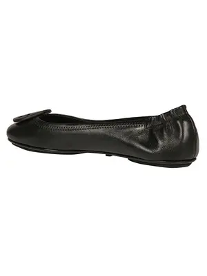 Tory Burch Minnie Travel Ballet Flats - Black