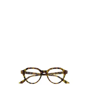 Gucci Round Frame Glasses - Brown