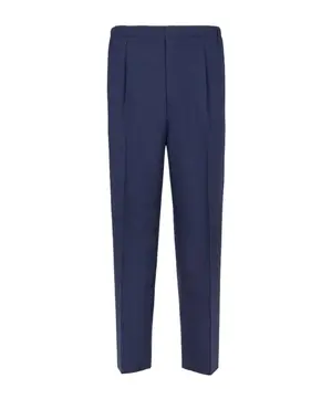 Fendi Straight-leg Tailored Trousers - Blue