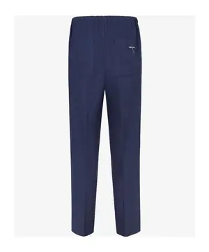 Fendi Straight-leg Tailored Trousers - Blue
