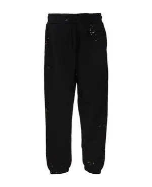 Palm Angels Painted Logo Print Track Trousers