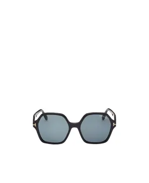TOM FORD Geometric Frame Sunglasses - Gray