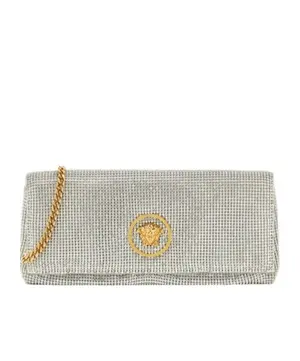 Versace Textured Clutches