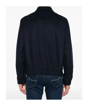 Incotex Zip-front Flannel Jacket