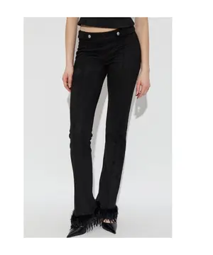 MISBHV Feather-trim Trousers