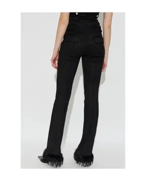 MISBHV Feather-trim Trousers