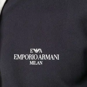 Emporio Armani Logo Zip-up Hoodie