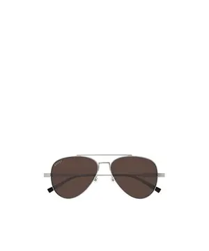 Gucci Aviator Frame Sunglasses - Brown