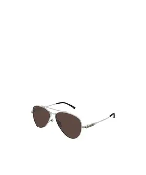 Gucci Aviator Frame Sunglasses - Brown