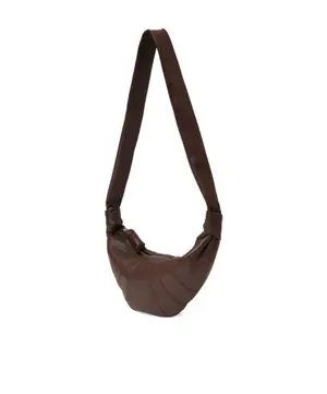 LEMAIRE Small Croissant Bag - Brown