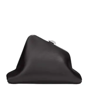 Attico Day Off Small" Clutch Bag - Black