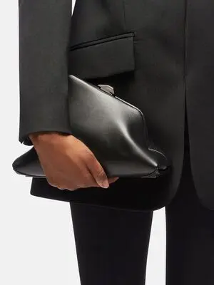 Attico Day Off Small" Clutch Bag - Black